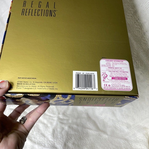Barbie | Other | Barbie Regal Reflections Doll Special Limited Edition 992 Mattel 4116 Nrfb New ...